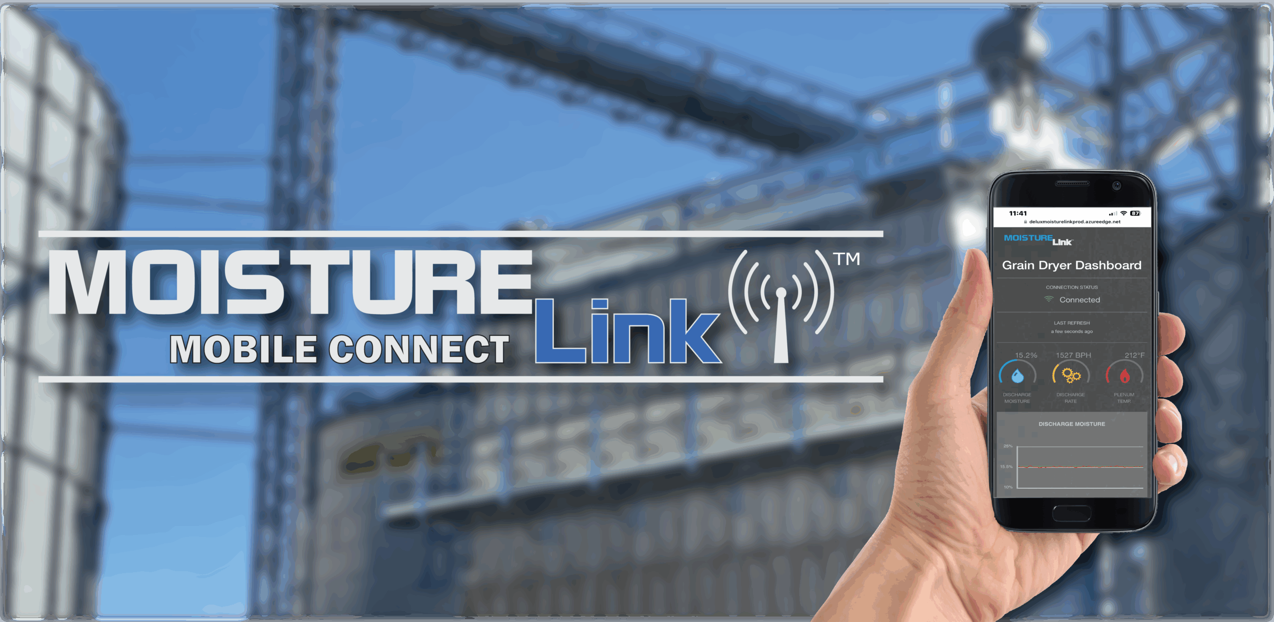 MoistureLink™ Mobile Connect | Delux Manufacturing Co